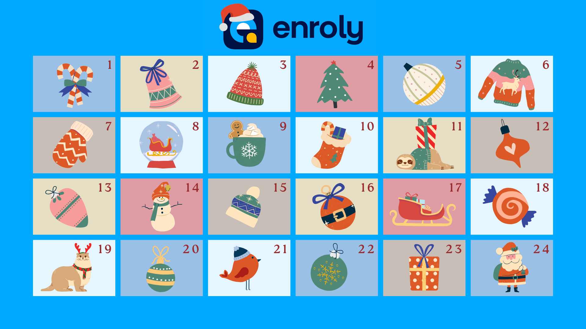 Enroly Advent calendar: 25 things we loved this year | Enroly blog